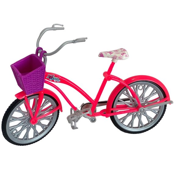 Mattel | Toys | Pink Mattel Barbie Bike Beach Party Bicycle Accessory ...